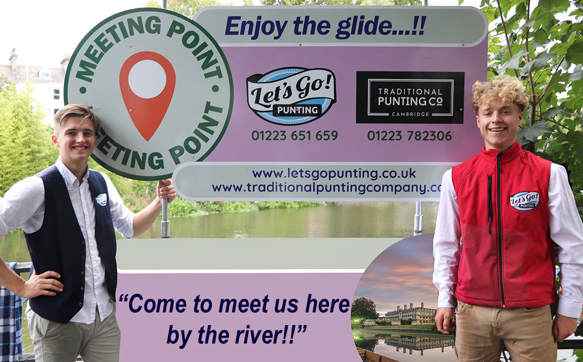 How to find Lets Go Punting - Punting in Cambridge - Cambridge Punting